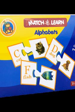 Match & Learn – Alphabets - Fluffy Bear Company | Aseer Alkotb